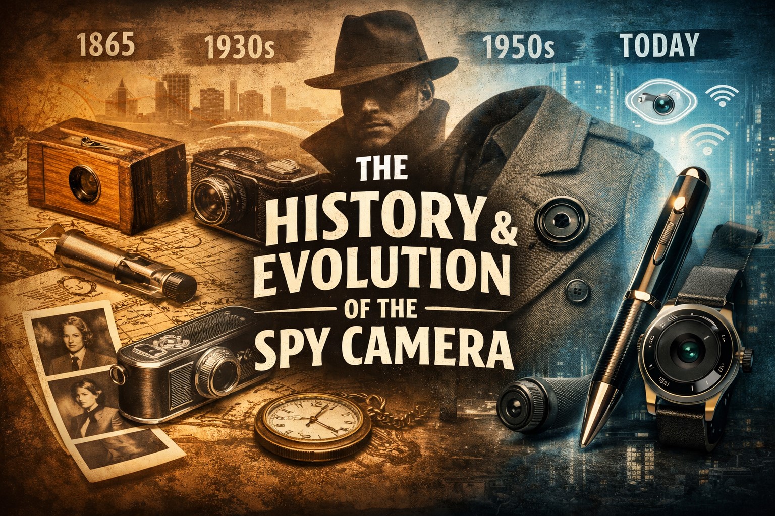 The History and Evolution of the Spy Camera