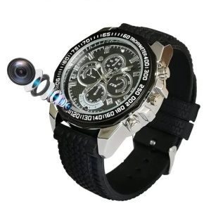 Watch Camera with Expandable Memory and Night Vision
