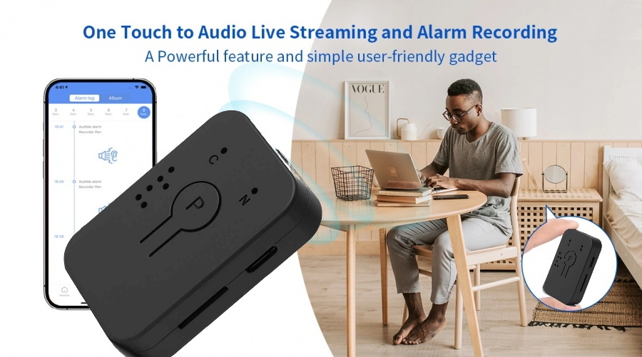 Long Range Wifi Listening Device Audio Recorder