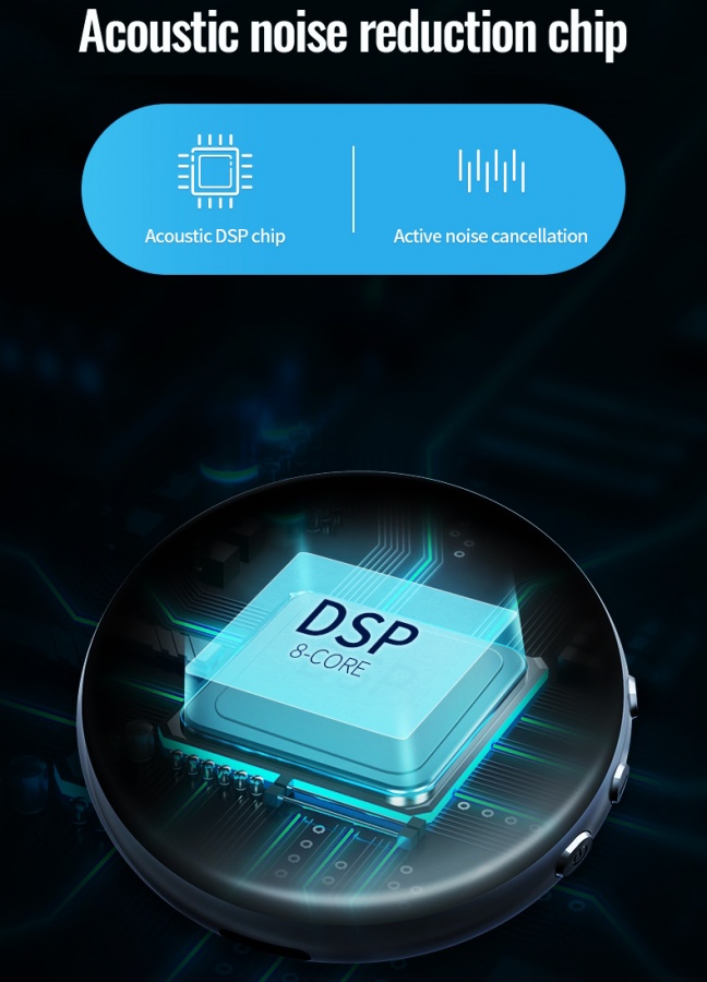 Magnetic Voice recorder with 100 Hour Battery