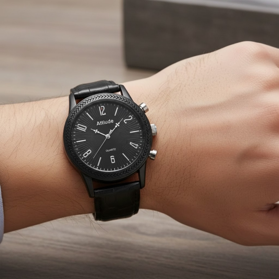 Motion Detection Watch Camera with Night Vision