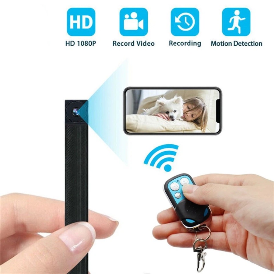 Tiny HD Pinhole Camera With Remote Control