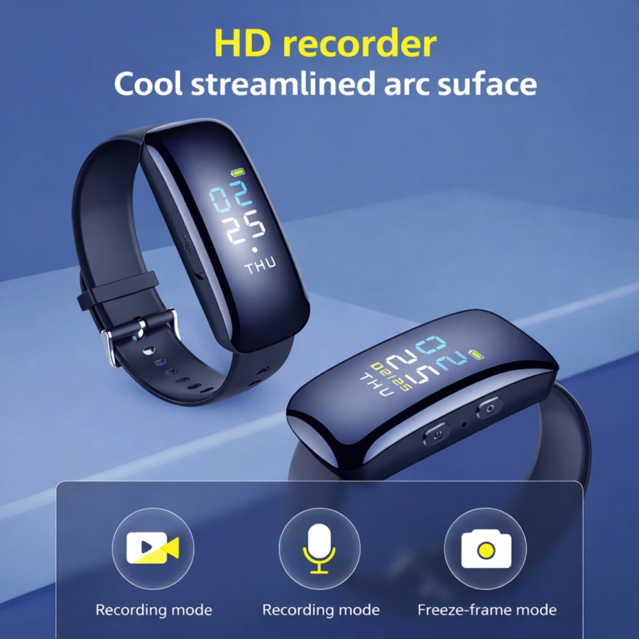 Smart Watch Video Camera and Voice Recorder