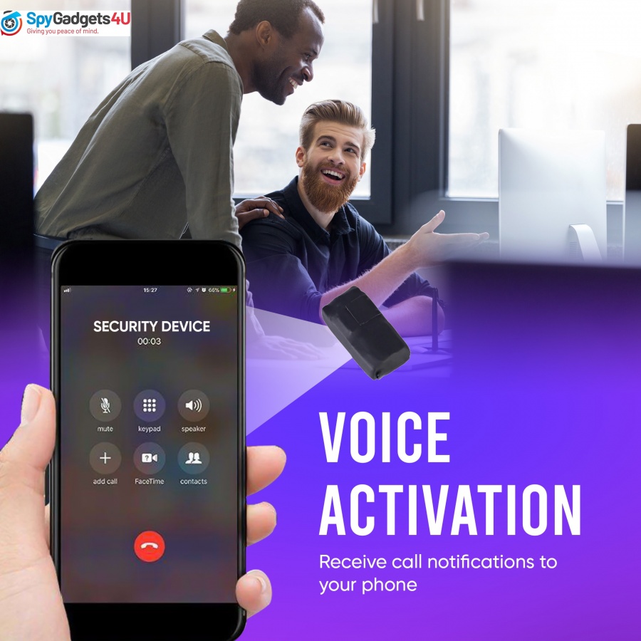 Tiny Listening Device GPS Tracker and Voice Recorder