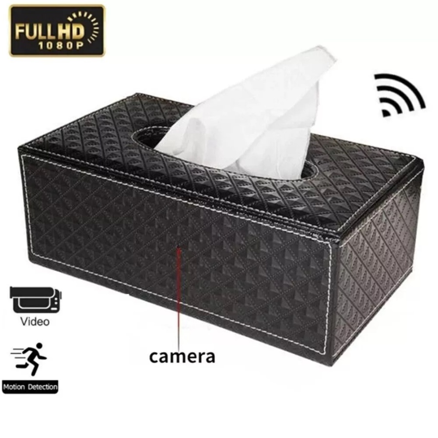 Tissue Box Camera with WiFi and Motion Detection
