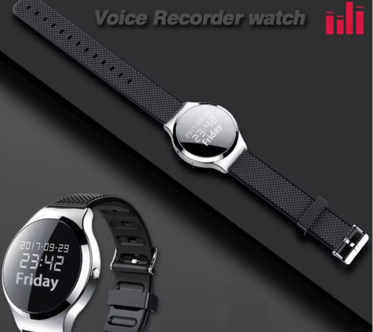 Voice Recorder Watch with Voice Activated Recording
